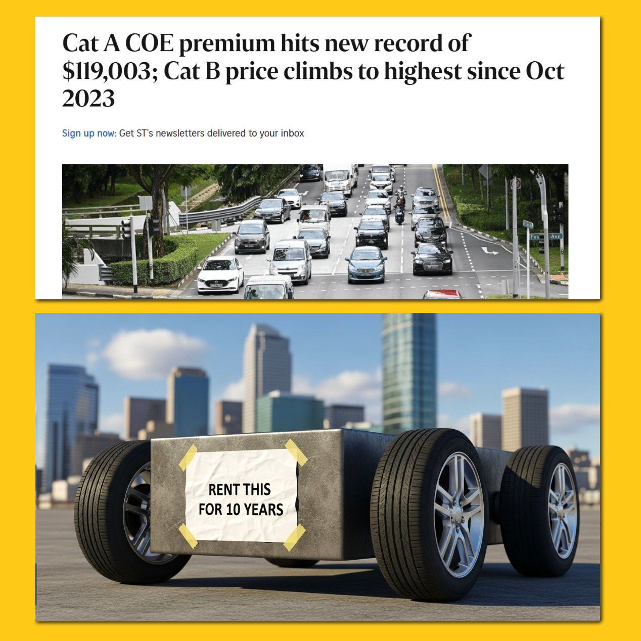 Rethinking car ownership in Singapore - ThinkTan